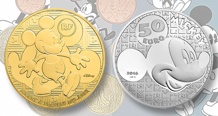 El ratón favorito del mundo en la nueva serie de monedas francesas ...