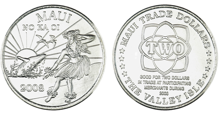 Los dollars de Maui son la moneda no oficial de Hawái - Monedas de ...